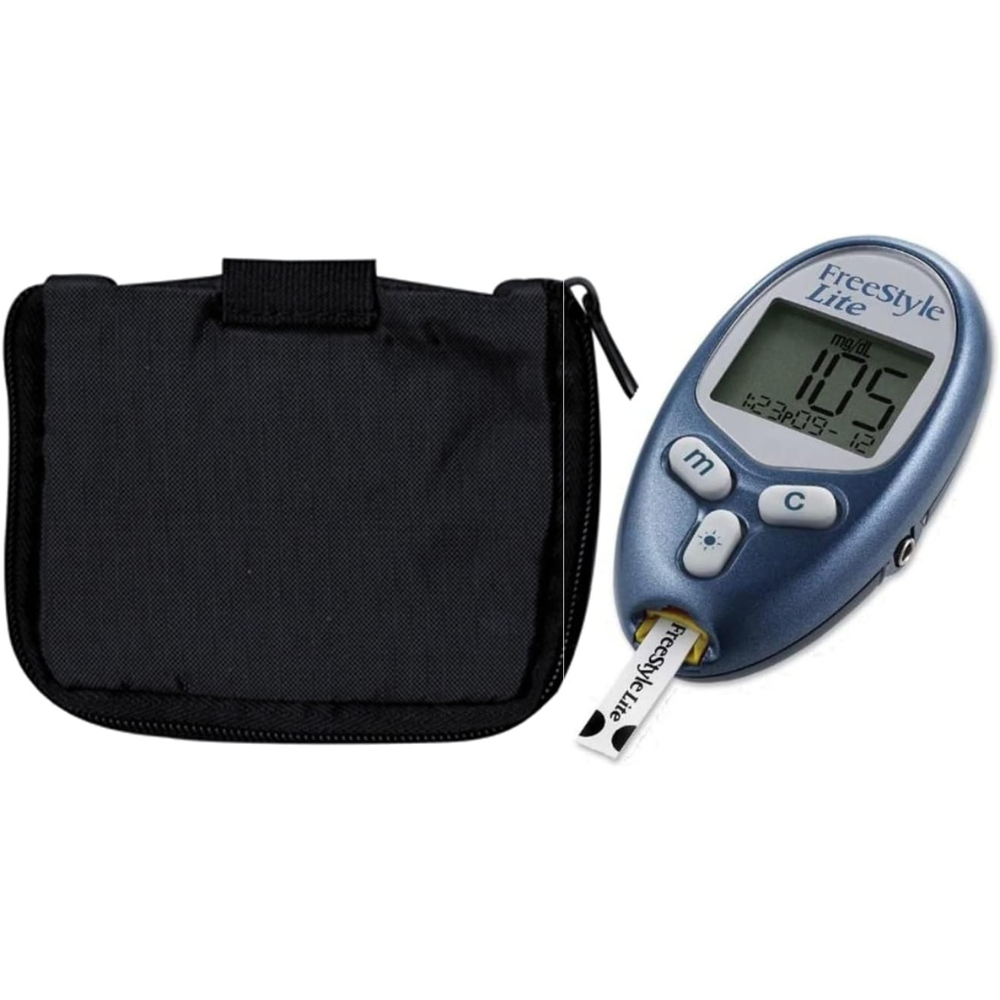 Abbott Freestyle Lite Blood Glucose Meter with Case - US Distributor