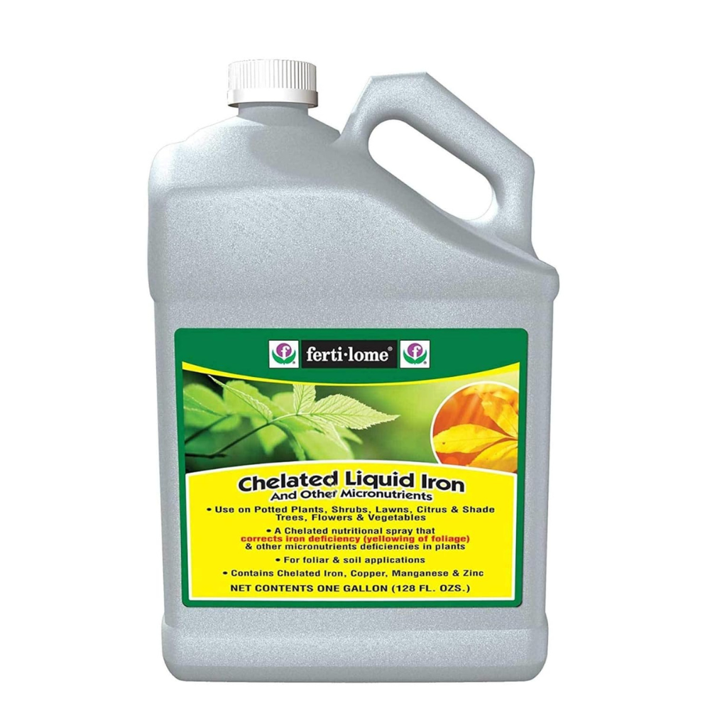 Fertilome Chelated Liquid Iron, 1 Gallon - US Distributor Fertilome Chelated Liquid Iron, 1 Gallon - US Distributor